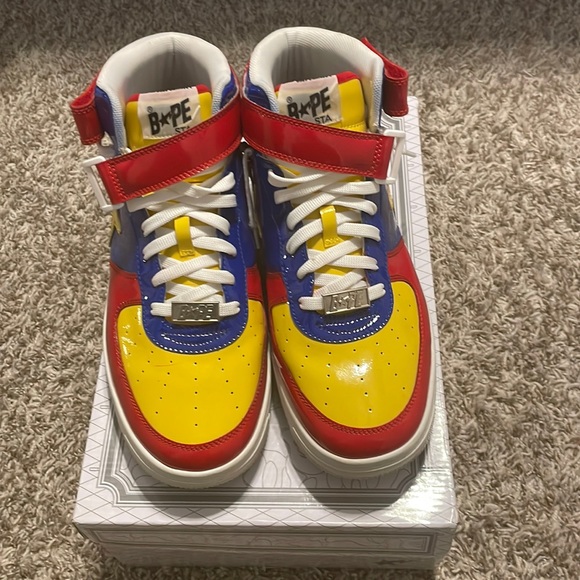 Bape | Shoes | Hi Top Bapesta | Poshmark